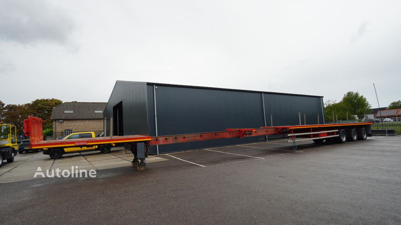 Nooteboom 3 AXLE FLATBED 3X EXTENDABLE TRAILER 43.95mtr TOTAL LENGHT poluprikolica platforma