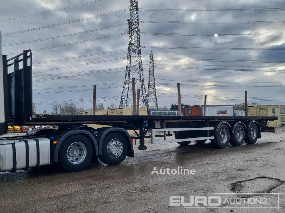 Prodaje se SDC 2014 SDC Tri Axle Flat Bed Trailer poluprikolicu platformu na aukciji