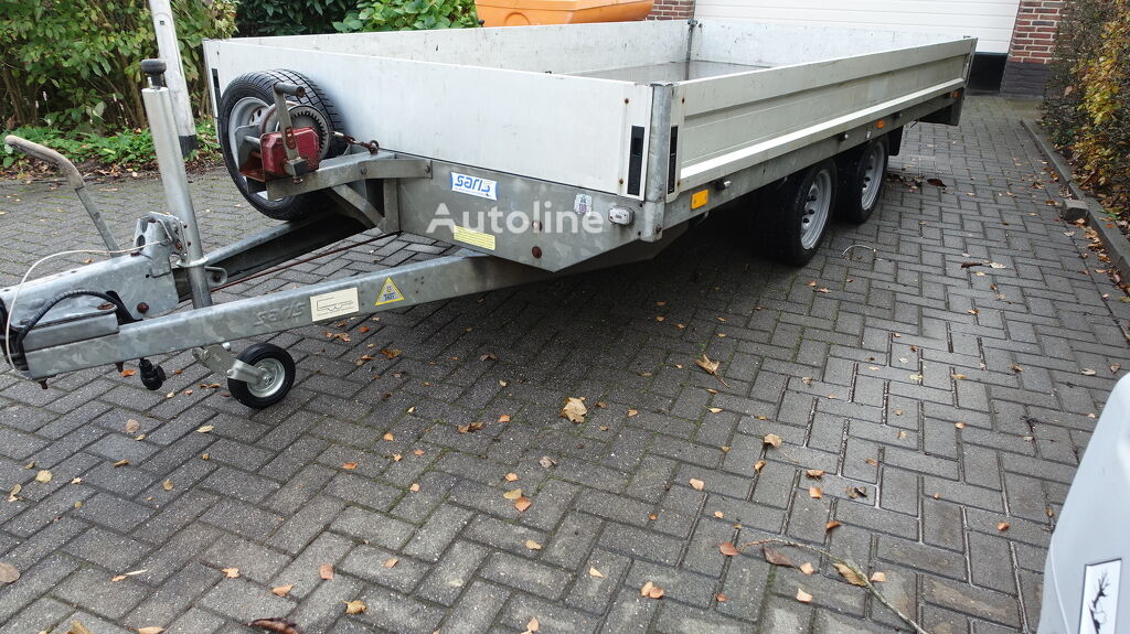 Saris P 406x204 2700 Kg met oprijplanken prikolica sa ravnom platformom