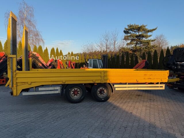 Müller-Mitteltal 2 axle low loader prikolica za građevinske strojeve