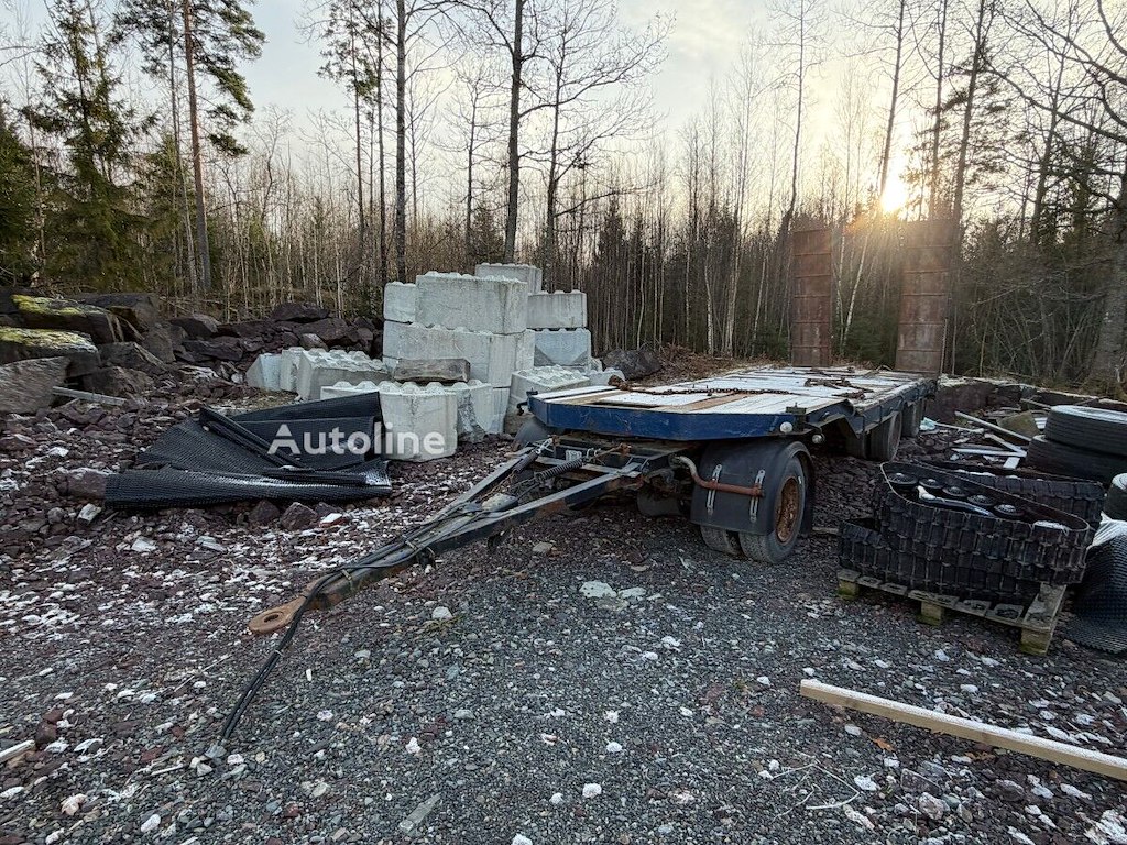 Prodaje se Müller-Mitteltal Andre 1987 Muller-mitteltal T3-30s maskintralle/maskinhenger prikolicu sa niskom platformom na aukciji