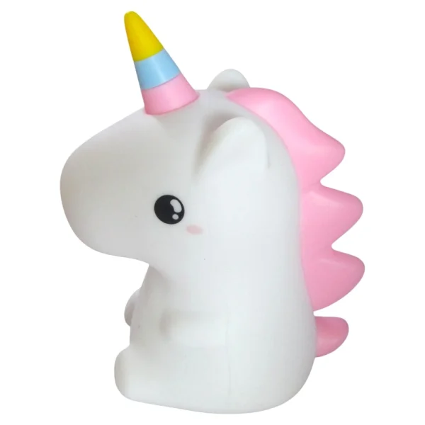 Luar, LED lampa, jednorog, bela