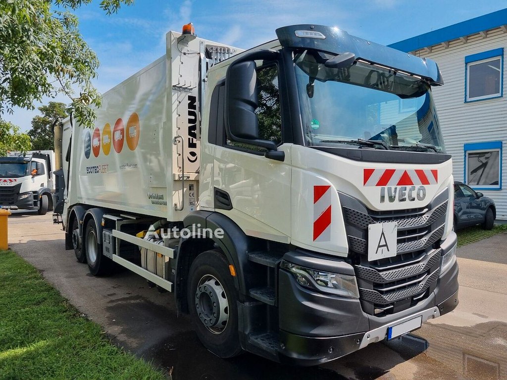 IVECO AD280X36Y 6x2 Garbage truck FAUN Variopress 524 kamion za smeće