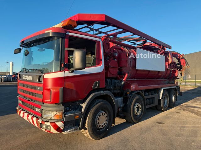 Assmann SCANIA 114/380 8x2*6 Assmann 14 m3 Vacuumtruck autofekalac