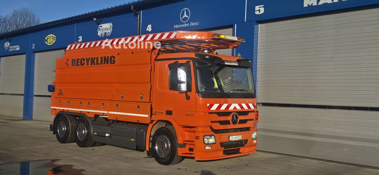 Mercedes-Benz Actros 2644 ASSMANN Recycler CVS 3100 URACA kombinovano vozilo za čišćenje kanalizacije