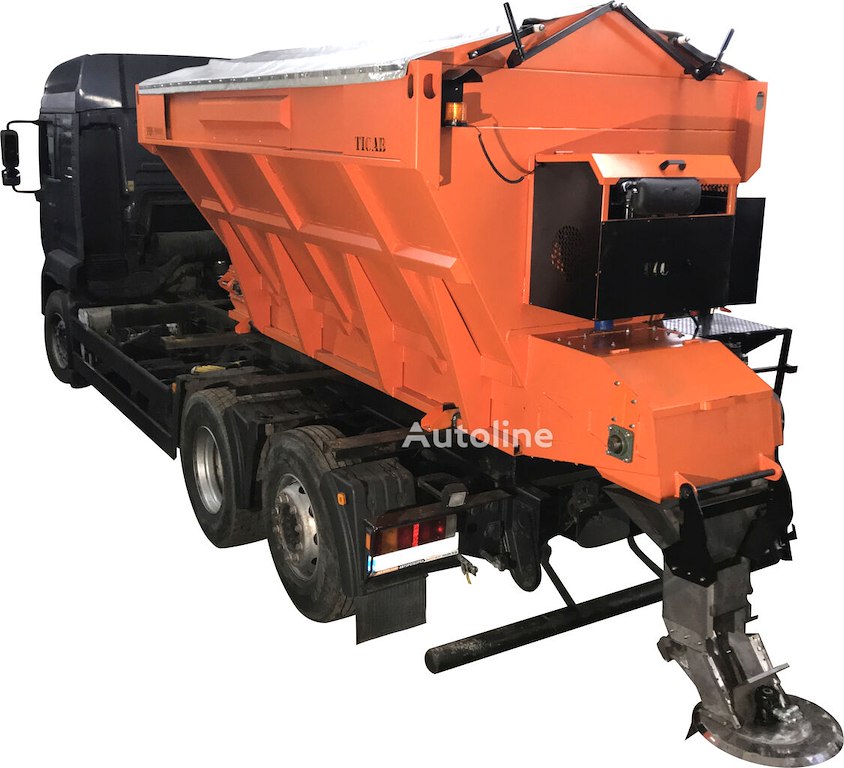 Novi TICAB Sand and Salt Spreader,9mᵌ,12t of sand,Manufasturer vučeni posipač peska