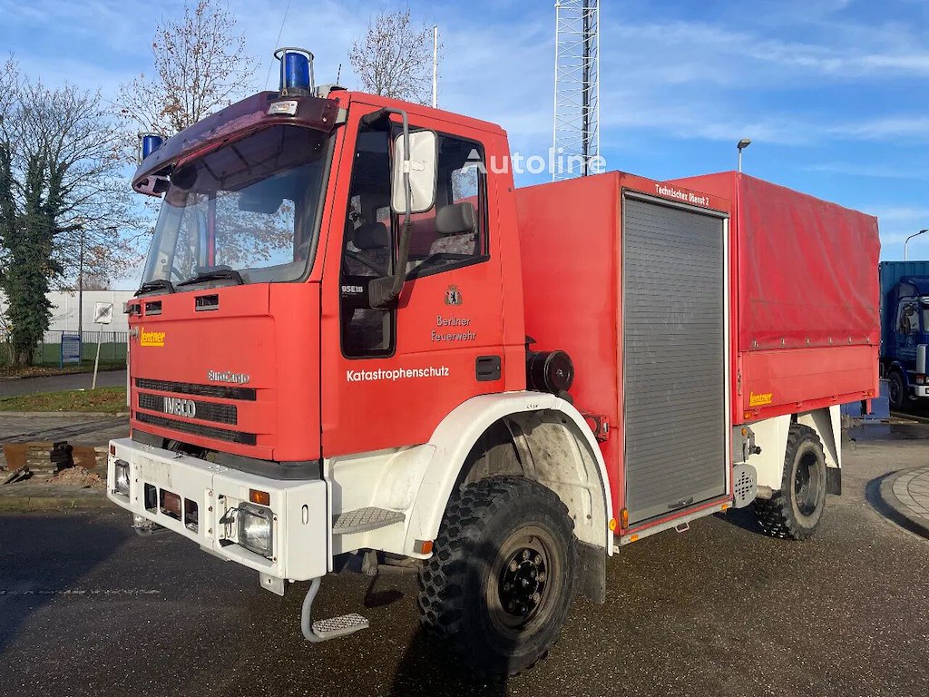 IVECO Eurocargo 95E18 Intercooler 4x4 manuel gearbox 14.000 km !! vatrogasno vozilo