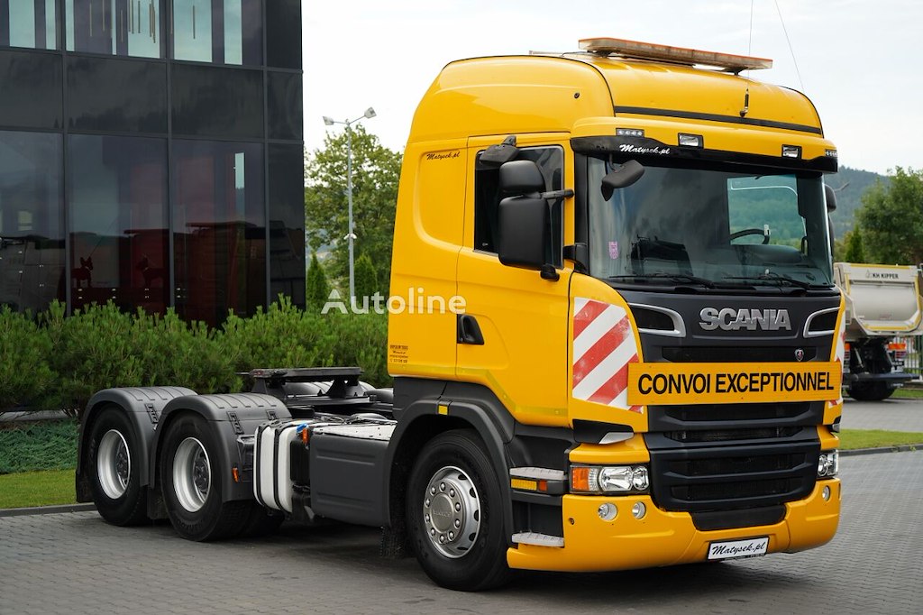 Scania R R 520 / V8 / 6x4 / DMC: 110 TON / I-PARK COOL / 3 OSIOWY CIAGN tegljač