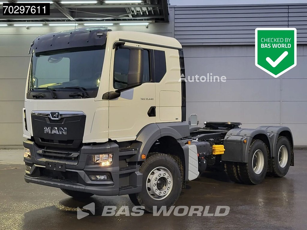 Novi MAN TGS 33.440 6X4 NEW! TN Manual Full-Steel Big-Axle Drumbrakes Eur tegljač