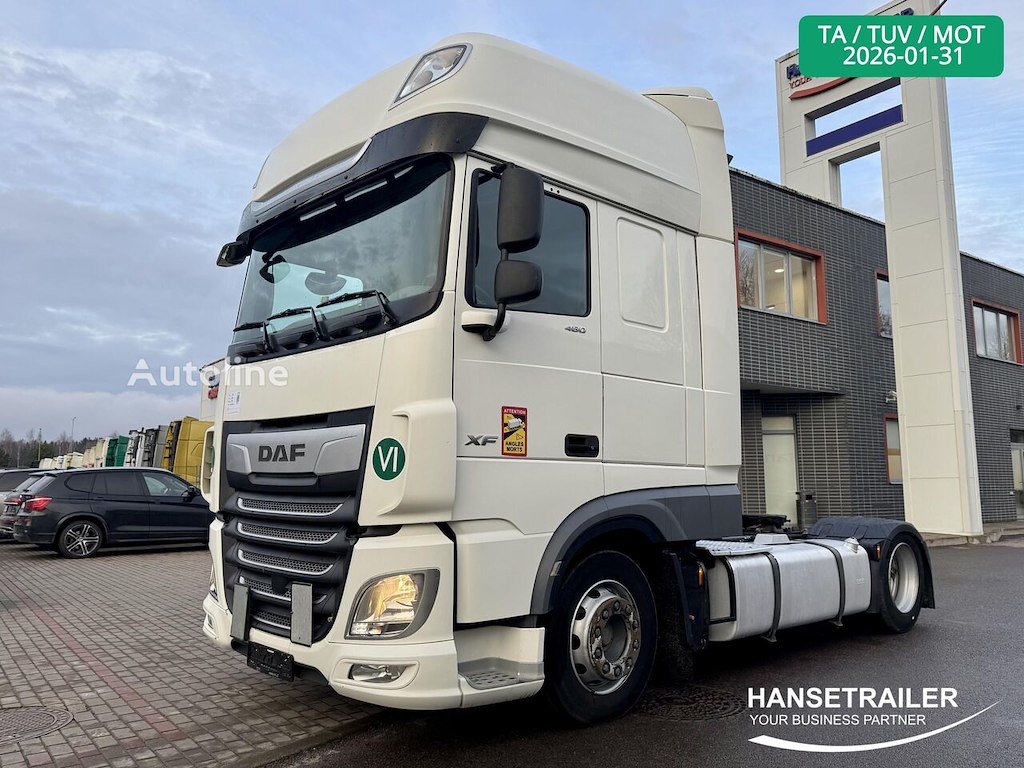 DAF XF 480 FT Mega Low Deck tegljač