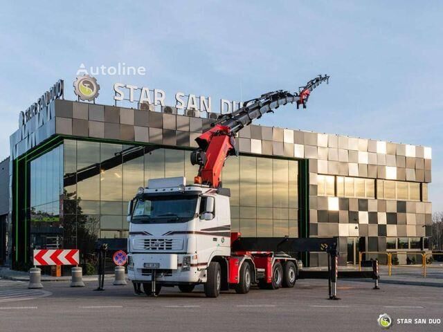Volvo FH 520 8x2 PALFINGER PK 100002 HDS Fly Jib Cran tegljač