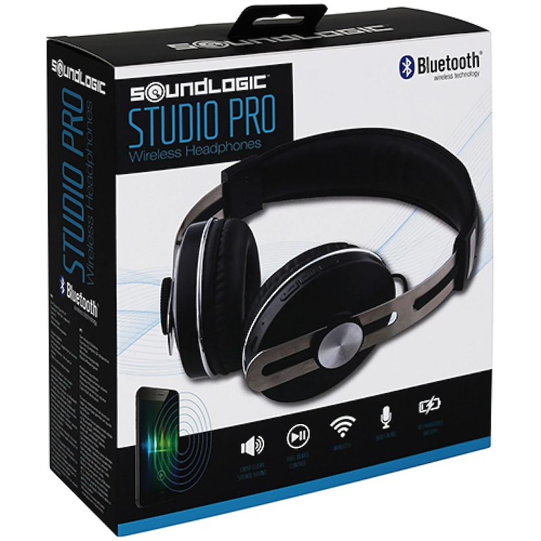 Soundlogic slusalice wireless crne 17935
