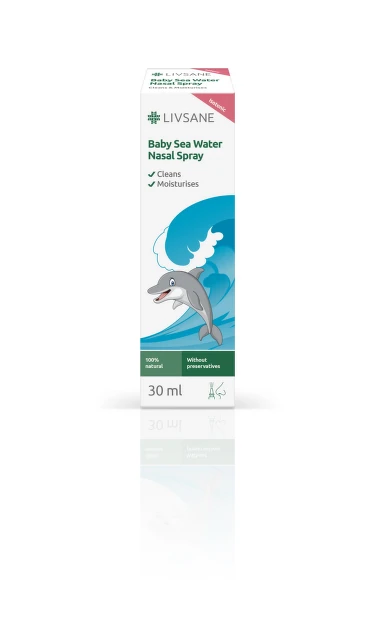 LIVSANE Baby Sea Water Sprej za nos, 30 ml