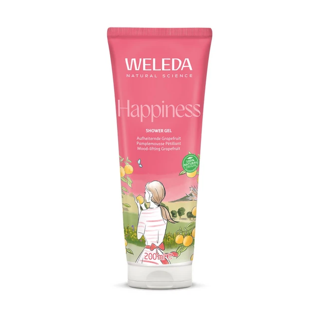 Weleda Happiness Grejpfrut Gel za tuširanje, 200 ml
