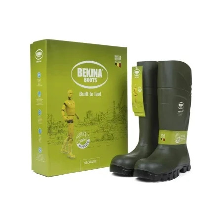 Bekina Čizma visoka steplitex o4 solidgrip, zelena, vel.48 ( 61601 )