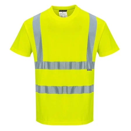 Portwest Majica visoke vidljivosti cotton comfort s170 sa kratkim rukavima, žuta, vel.xxl ( 62857 )