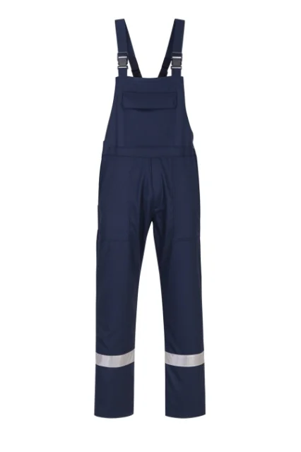 Portwest Radne pantalone zavarivačke sa tregerima bz17 bizweld iona bib&brace plave, vel.m ( 61348 )