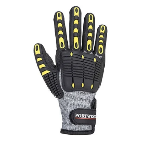 Portwest Rukavice a722 - anti impact otporne na prosecanje,crno-sive, vel.xxl ( 66203 )