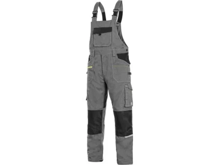 Canis Radne pantalone sa tregerima cxs stretch sivo-crne vel.52 ( 62939 )