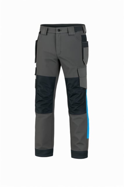 Canis Radne pantalone naos sivo-crne hv plava vel.60 ( 61095 )