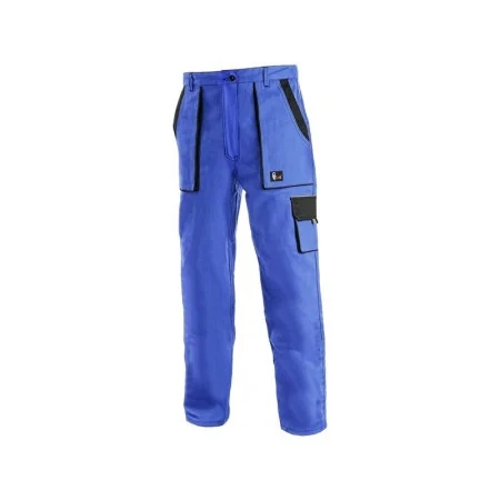 Canis Radne pantalone do struka ženske luxy elena plavo-crne vel.46 ( 55166 )