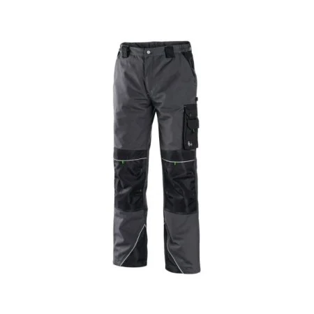Canis Radne pantalone do struka sirius nikolas sivo-zelene vel.64 ( 34305 )