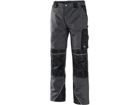 Canis Radne pantalone do struka sirius nikolas sivo-narandžaste vel.62 ( 62102 )