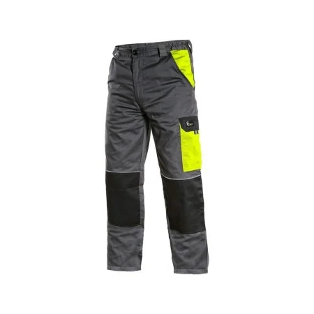 Canis Radne pantalone do struka phoenix cefeus sivo-žute, vel.64 ( 65384 )