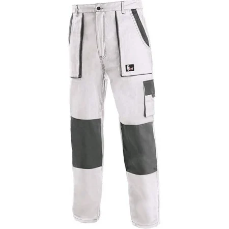 Canis Radne pantalone do struka luxy josef belo-sive vel.58 ( 55233 )