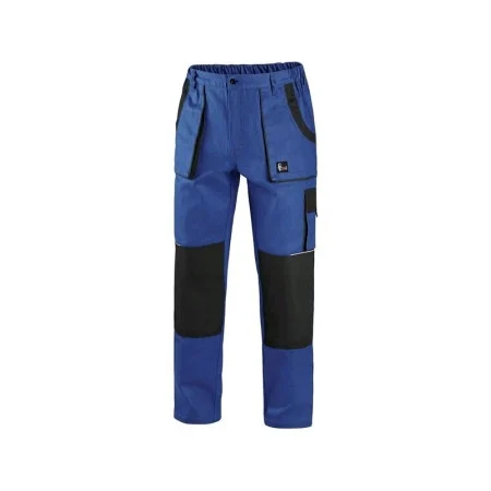 Canis Radne pantalone do struka luxy josef plavo-crne vel.58 ( 55138 )