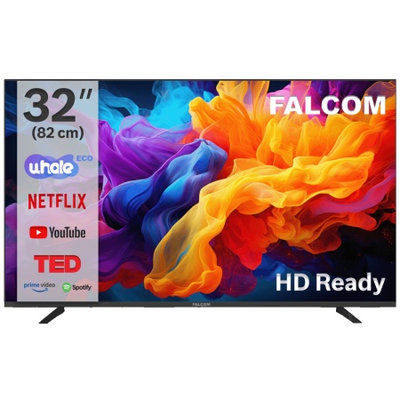 Falcom Televizor Smart LED TV FULL HD 32", Bluetooth ,WiFi - TV-32LTF024SM WOS