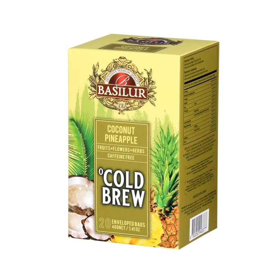 Basilur Cold Brew Collection- Kokos i Ananas 20×1