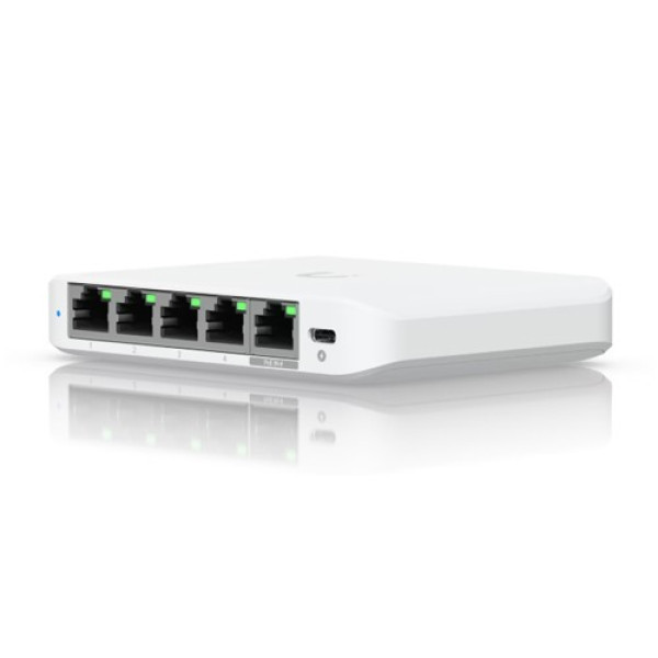 LAN Switch Ubiquiti USW-FLEX-2.5G-5-EU 4x2.5G1x2.5G PoE In