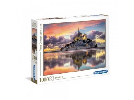 CLEMENTONI PUZZLE PZL 1000 HQC LE MAGNIFIQUE MONT SAINT-MI
