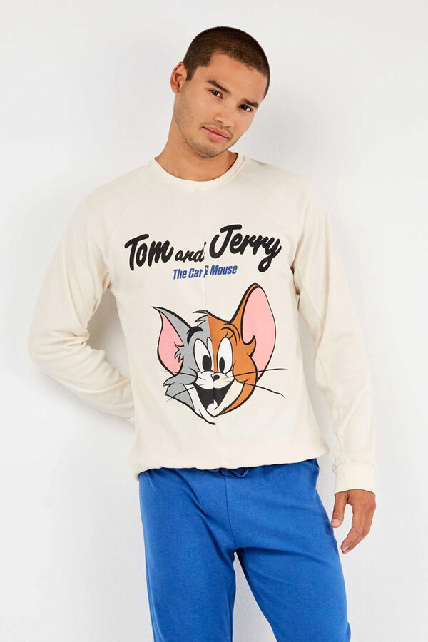 Tom & Jerry jersey-knit pyjamas set