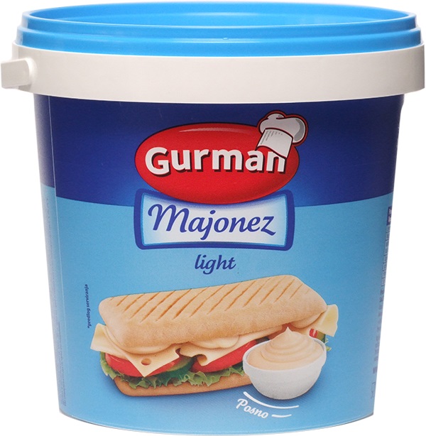 MAJONEZ LIGHT 900ML GURMAN