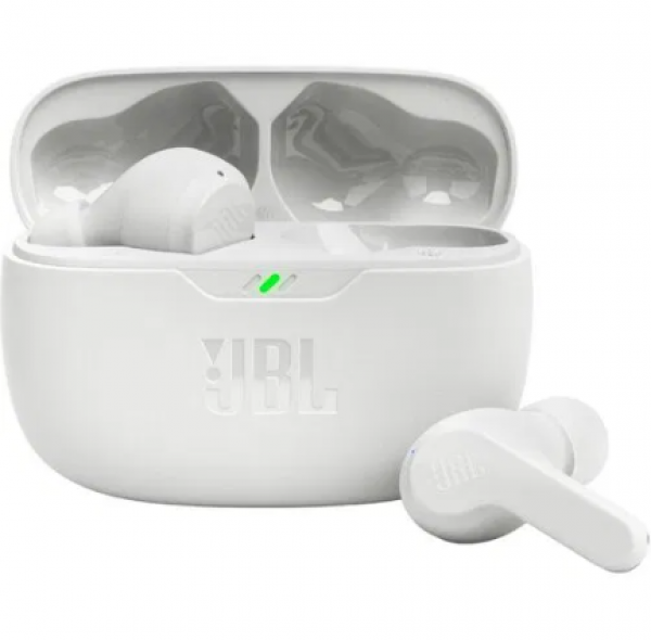 JBL Wave Beam bluetooth slusalice bele
