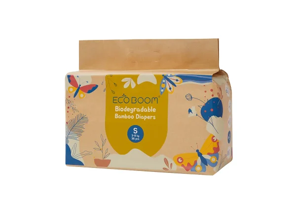 Eco Boom Joy biorazgradive pelene za bebe – s (36 kom)