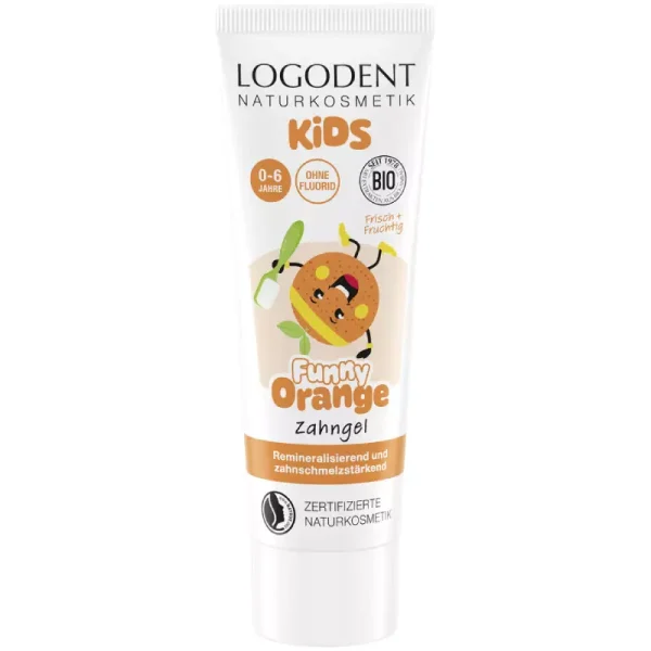 Logodent Kids Funny orange pasta za zube 75ml