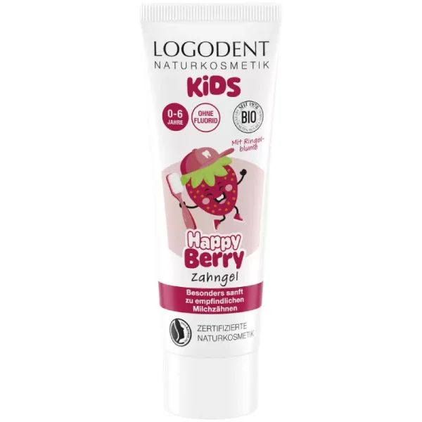 Logodent Kids Happy berry pasta za zube 75ml
