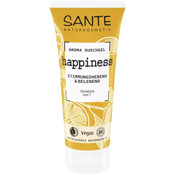 Sante Happiness Aroma gel za tuširanje bio pomorandža 200ml