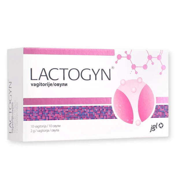 LACTOGYN VAGITORIJI 10 KOMADA