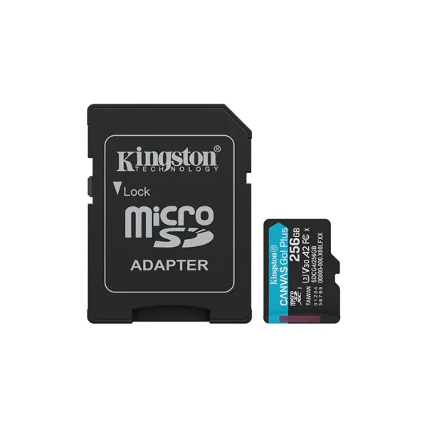 Kingston microSD 256GB V30 200R A2 memorijska kartica