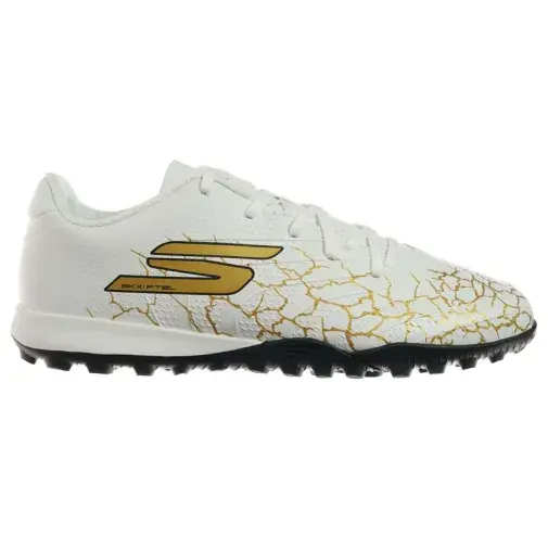 SKECHERS Patike za dečake Skx_ 1.5 Jr Youth Tf, Belo - zlatne