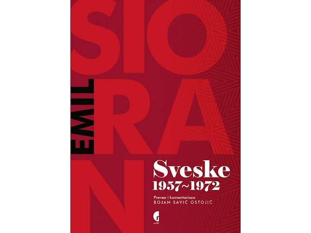Emil Sioran: Sveske 1957-1972