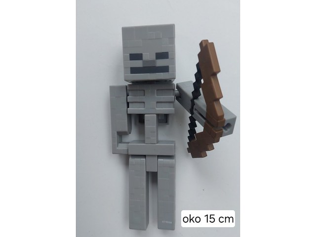Minecraft Skeleton retka figura predivna kompletna