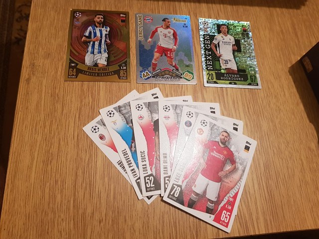 Kartice Champions League 2023 2024 (Match Attax,Topps)