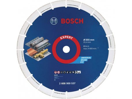 BOSCH 355mm dijamantska ploča za sečenje metala Best for Metal - 2608900537