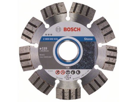 BOSCH Dijamantska rezna ploča Best for Stone 2608602641, 115 x 22,23 x 2,2 x 12 mm