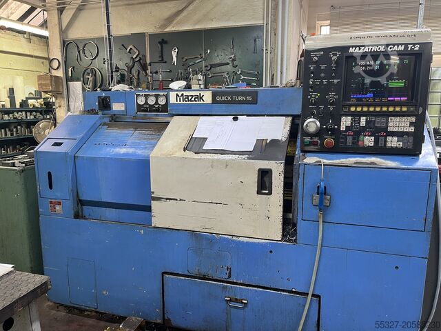 CNC LATHE
mazak QT15N